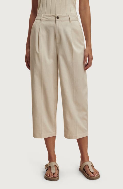 Women's Wide Leg Cropped & Capri Pants | Nordstrom