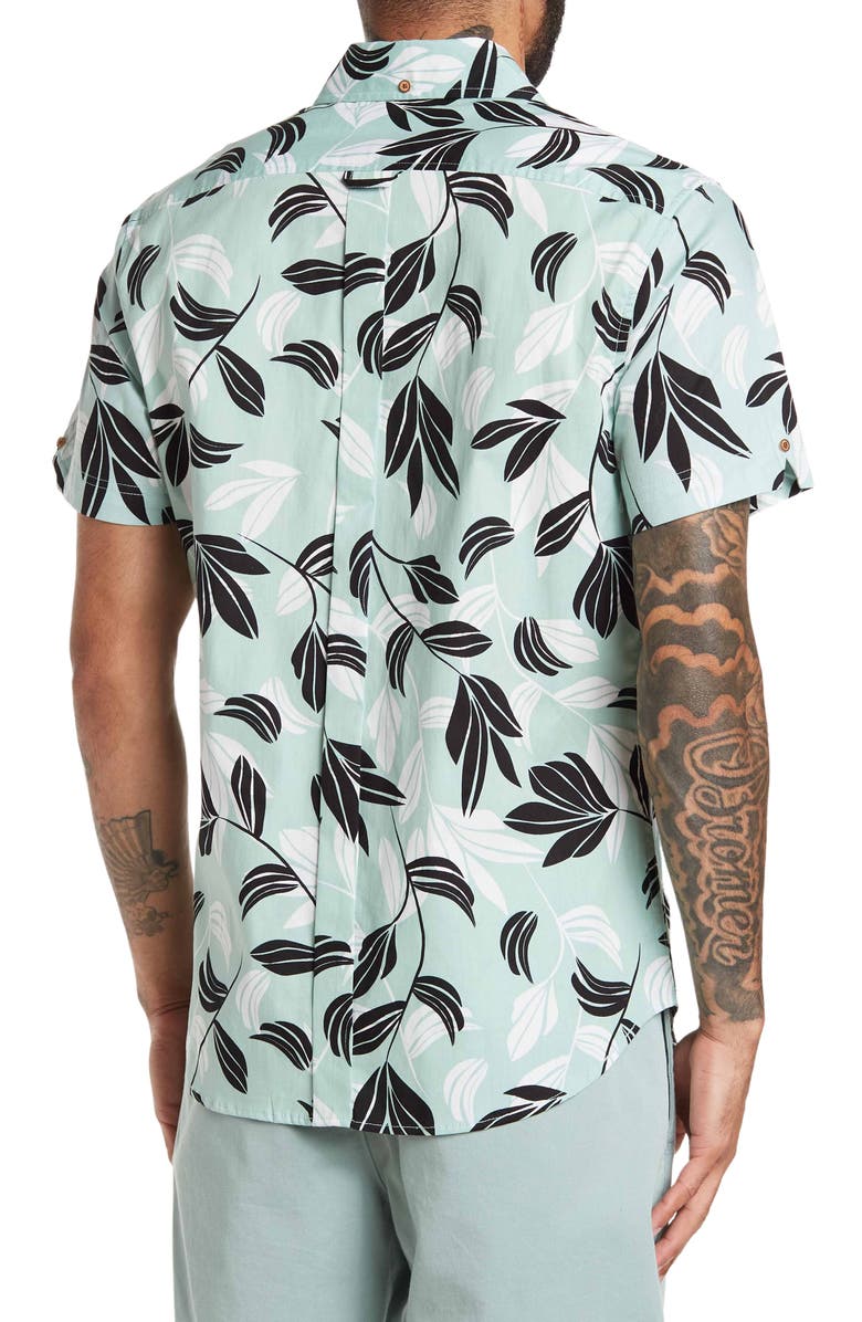 Ben Sherman Floral Print Short Sleeve Shirt | Nordstromrack