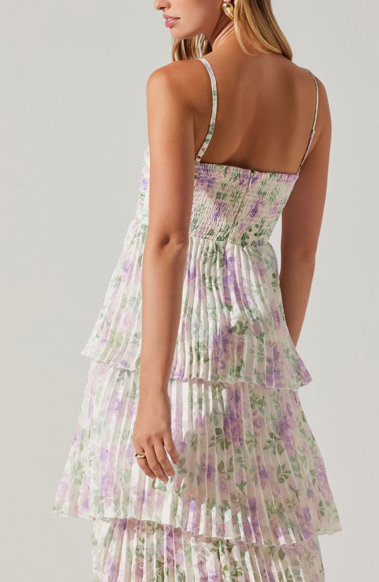 ASTR the Label Emmi Floral Print Ruffle Dress | Nordstromrack