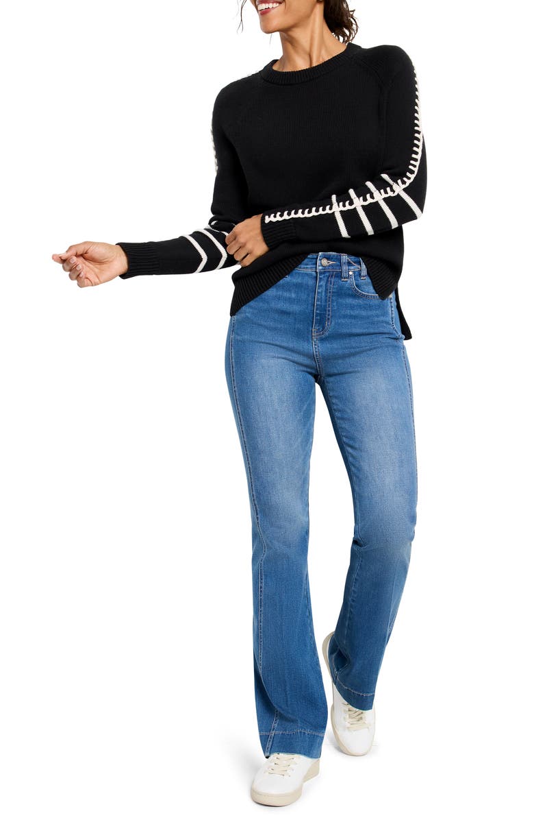 NIC+ZOE Dashing Down Whipstitch High/Low Sweater | Nordstromrack