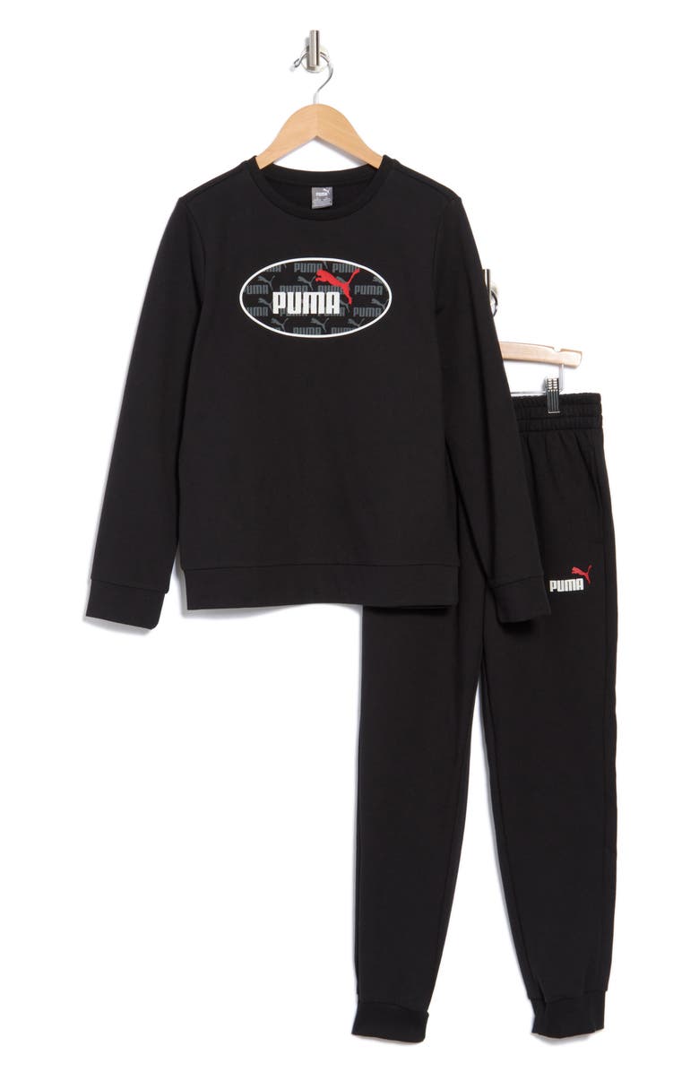 PUMA Crewneck Fleece and Joggers Set | Nordstromrack