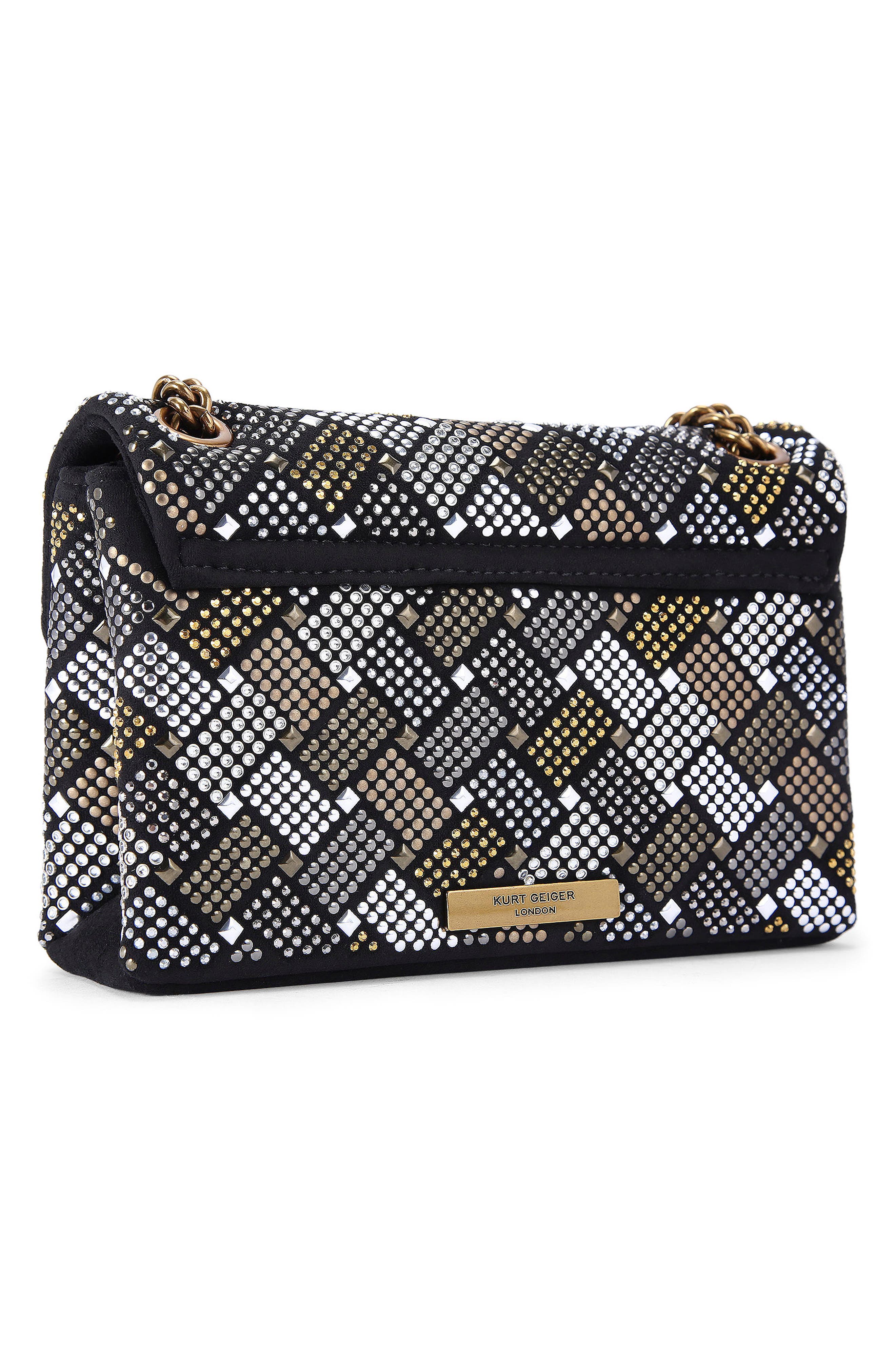 Kurt Geiger London Mini Kensington Embellished Crossbody Bag ...