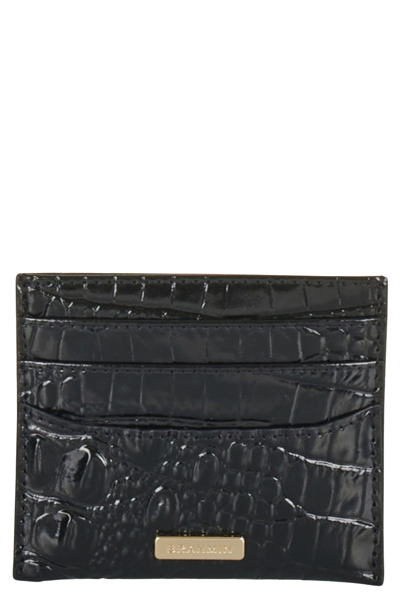 Brahmin Cheryl Leather Card Holder | Nordstrom