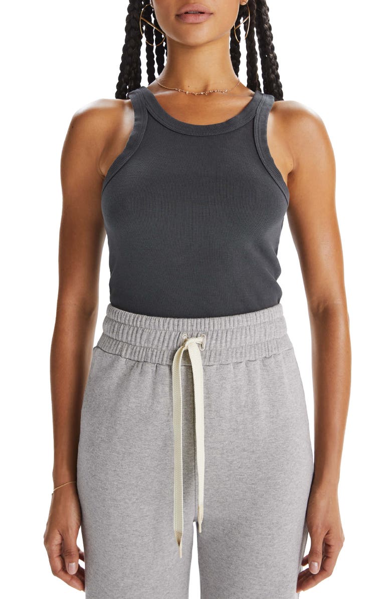 MOTHER The Chin Ups Stretch Cotton Tank | Nordstromrack