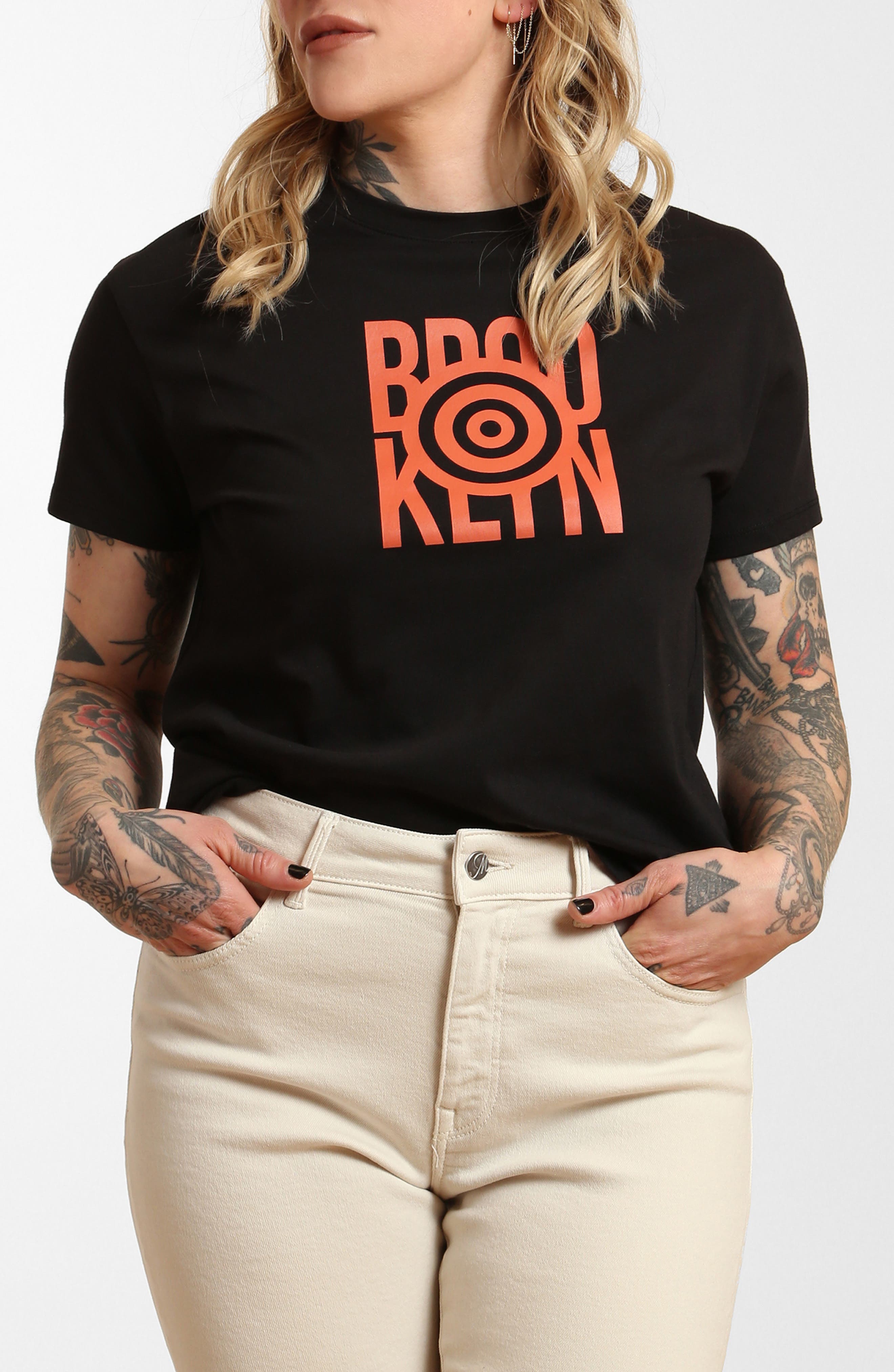 Brooklyn Industries Target Logo Cotton Graphic T-Shirt | Nordstrom