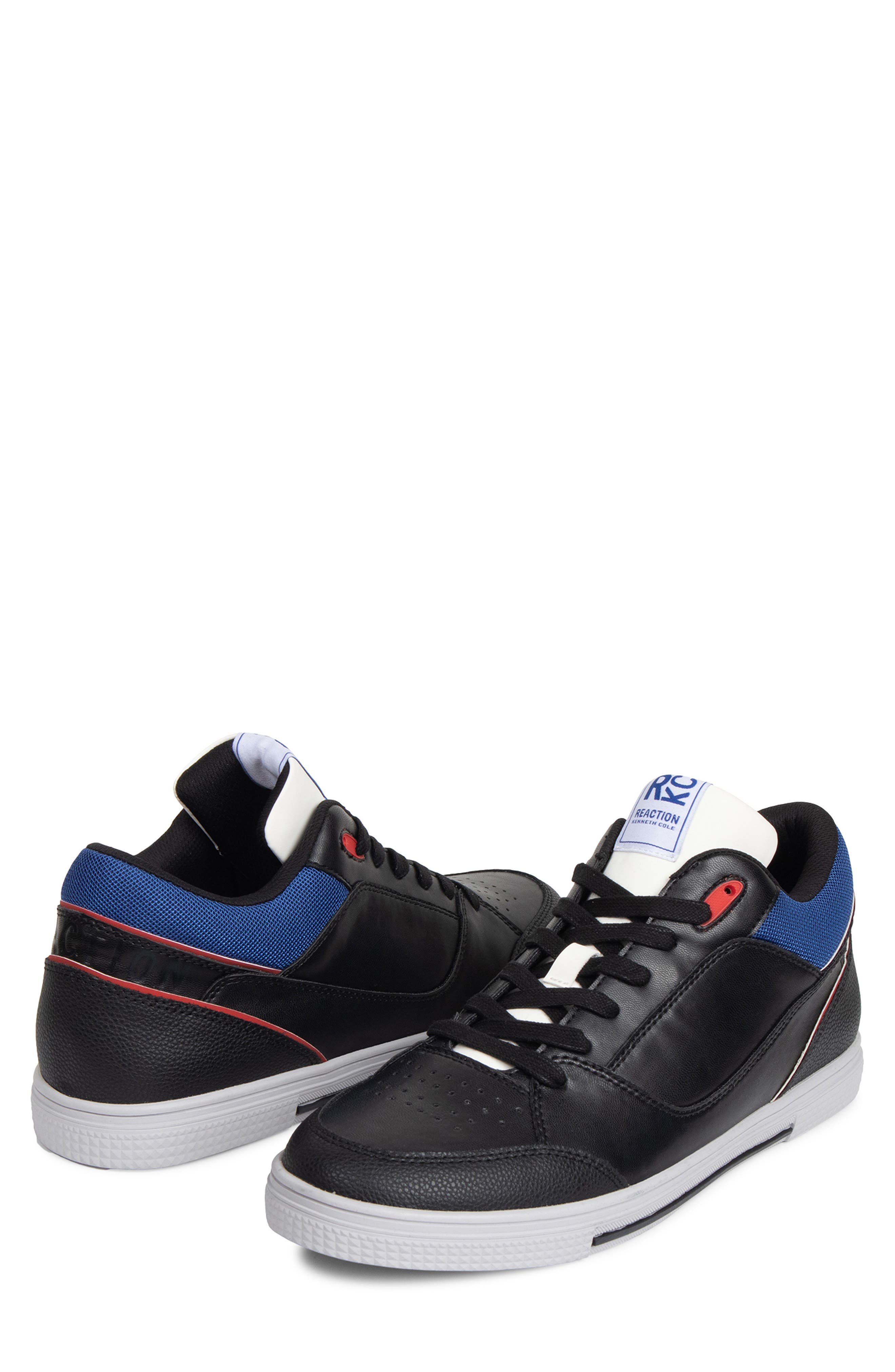 Reaction Kenneth Cole Trace Mid Faux Leather Sneaker (Men) | Nordstromrack