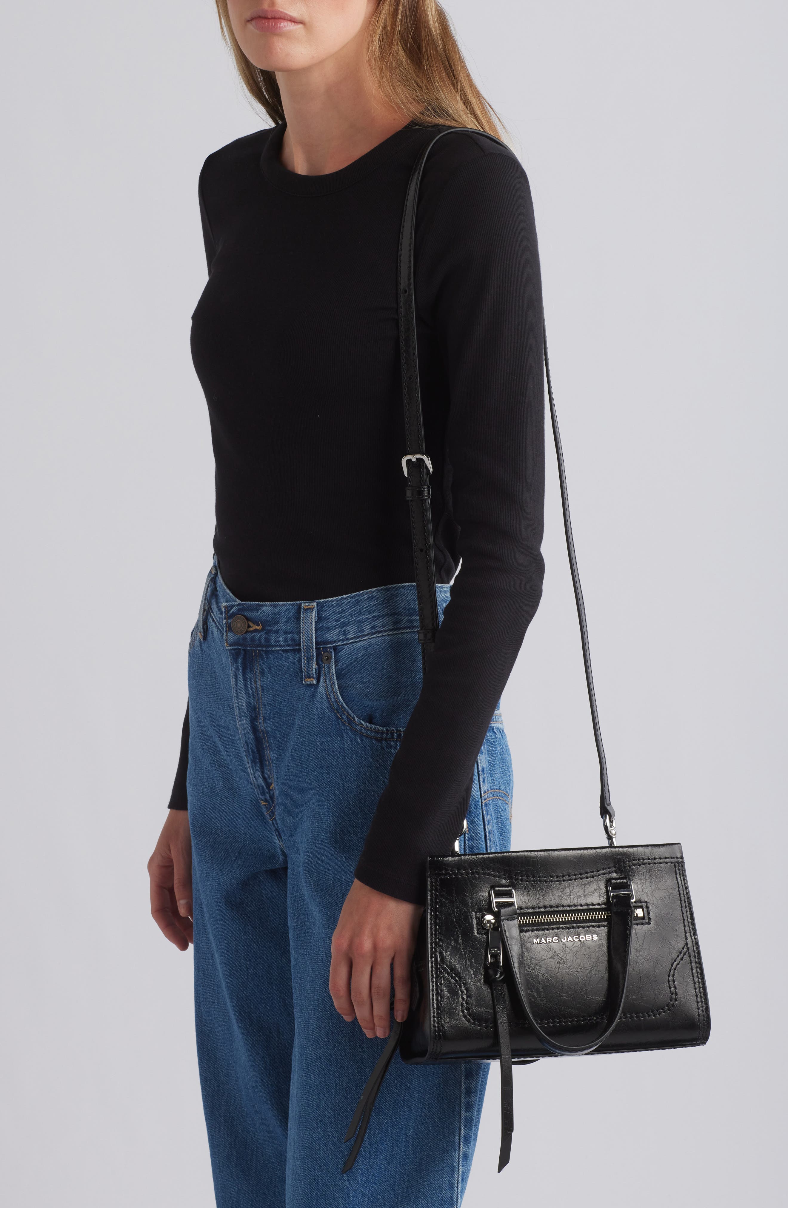 Marc Jacobs Small Leather Satchel | Nordstromrack