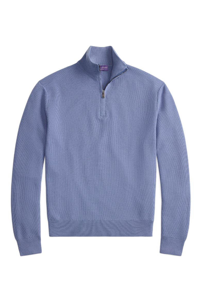 Wool Piqué Half Zip Sweater (Men) | Nordstrom