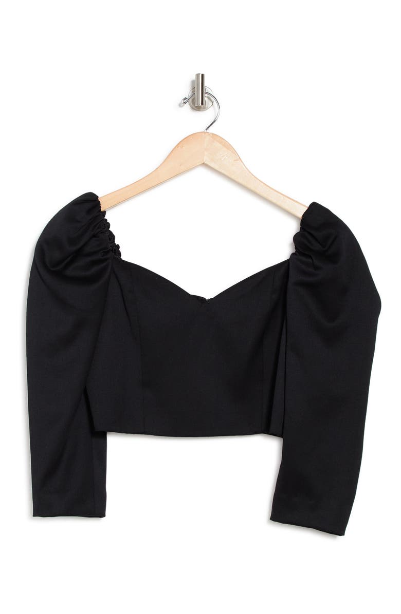 Alice + Olivia Solange Mutton Crop Top | Nordstromrack