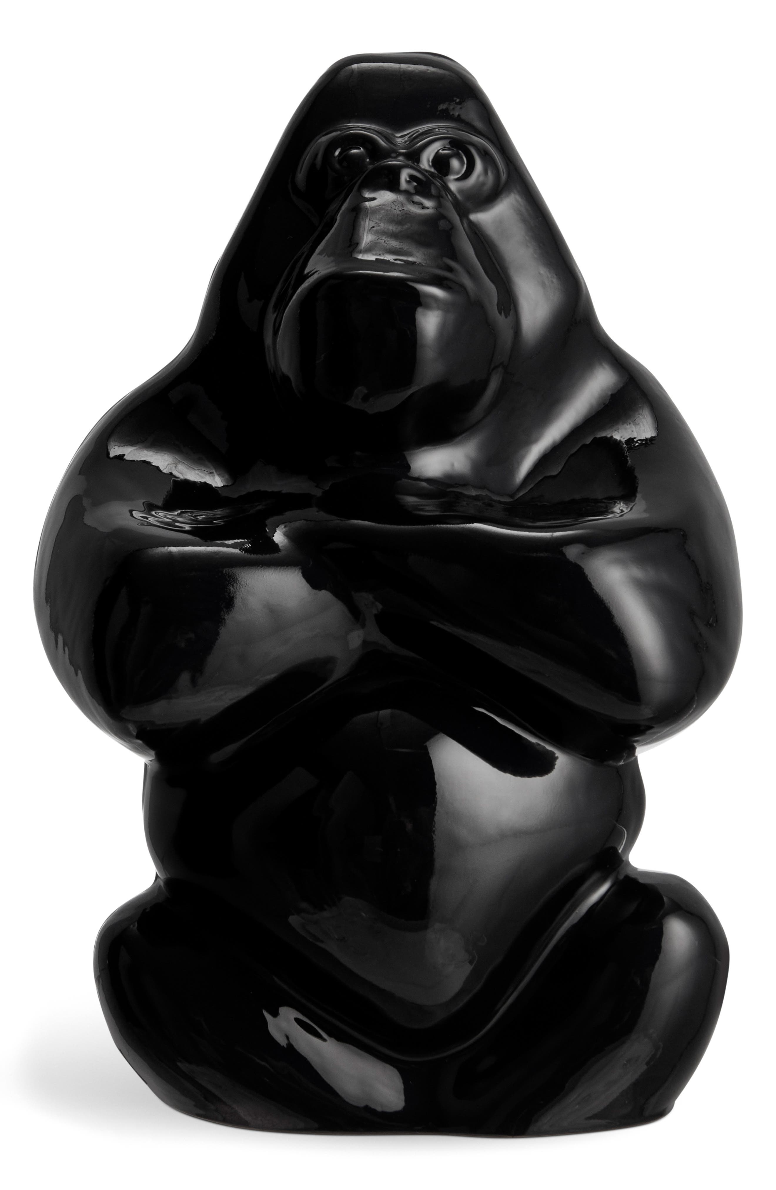 Kosta Boda Gabba Gabba Hey Small Gorilla Statue | Nordstrom