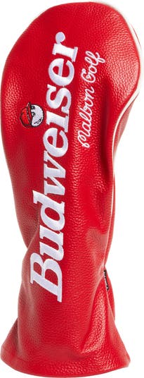 Malbon Golf x Budweiser® Faux Leather Driver Cover | Nordstrom