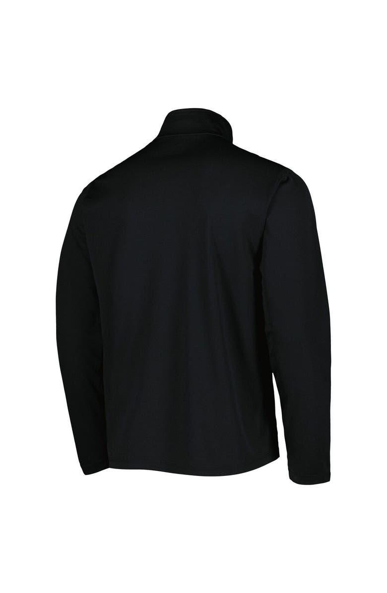Champion Men's Champion Black Army Black Knights Textured Quarter-Zip ...