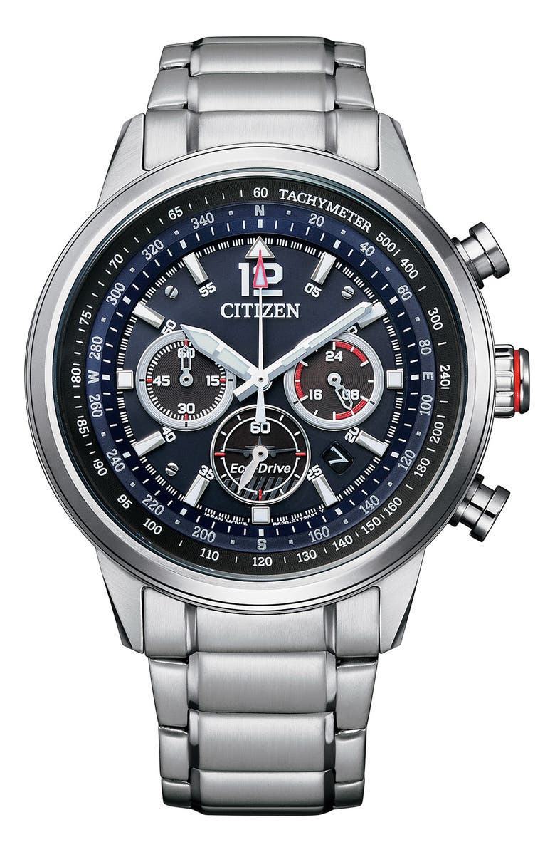 Citizen Chronograph Bracelet Watch, 44mm | Nordstromrack