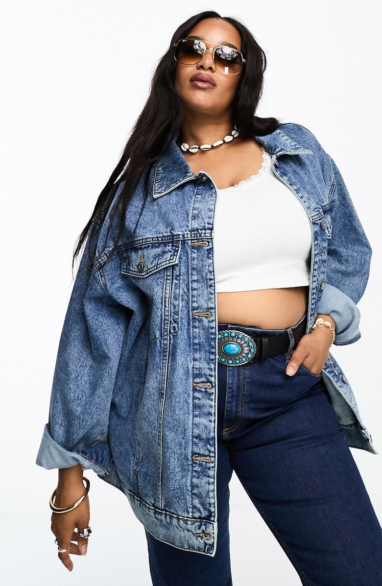 ASOS DESIGN Curve Denim Jacket | Nordstrom