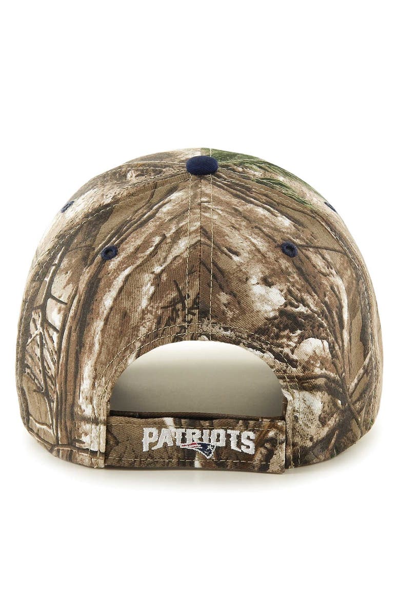 '47 Men's '47 Realtree Camo New England Patriots Frost MVP Adjustable ...