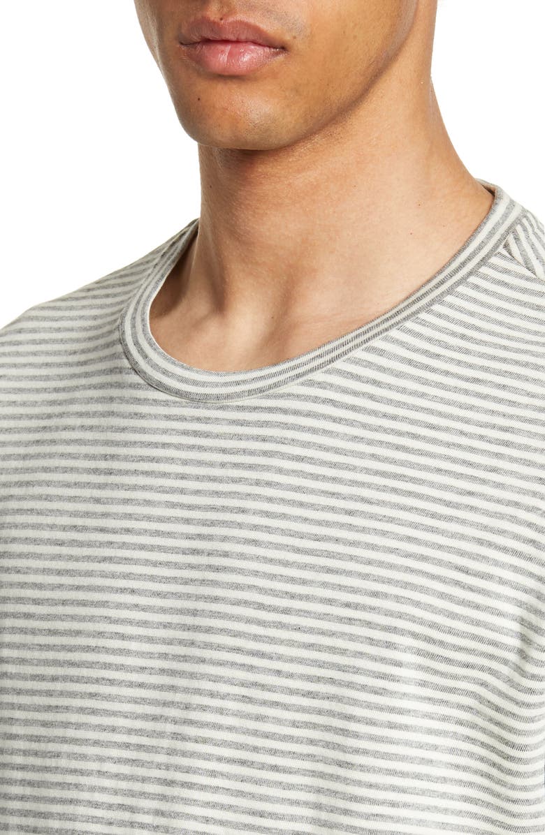 Vince Slim Fit Shadow Stripe T-Shirt | Nordstrom