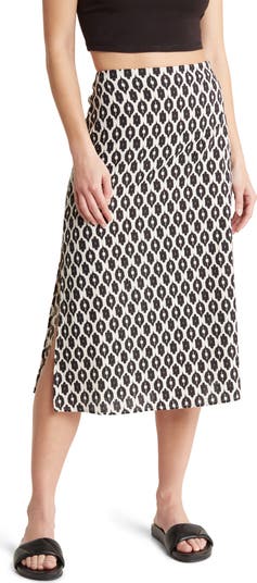 Marine Layer Ryan Print Midi Skirt | Nordstromrack