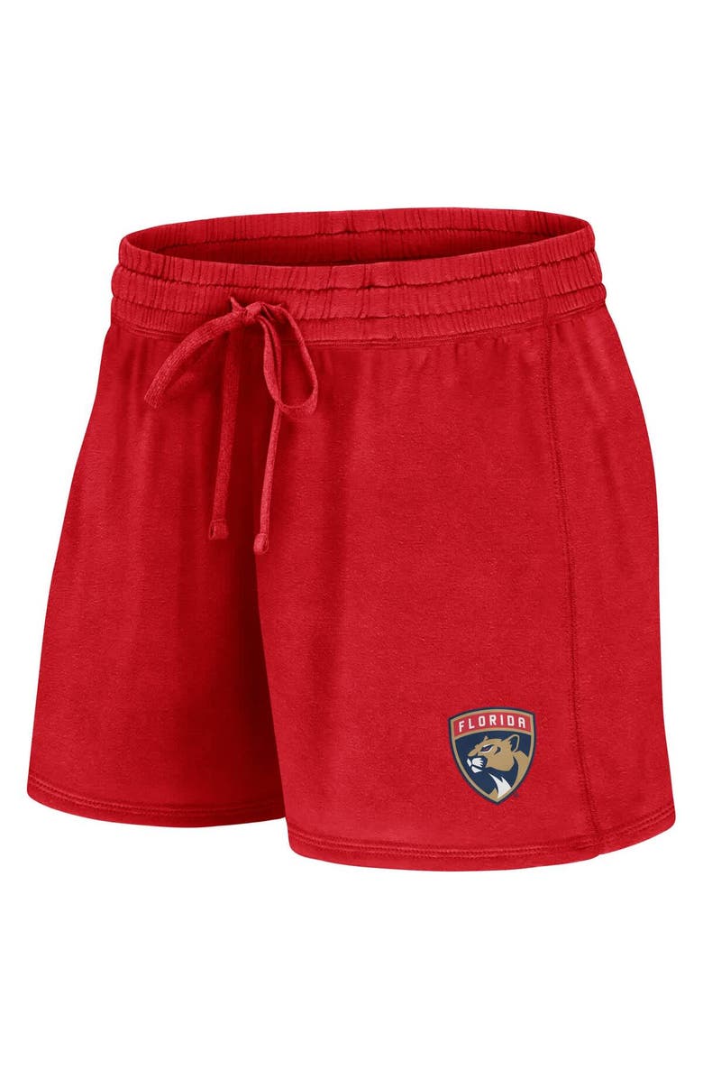 FANATICS Women's Fanatics Red Florida Panthers Start To Finish Shorts ...