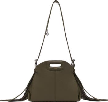 maje Miss M mini plain leather bag | Nordstrom