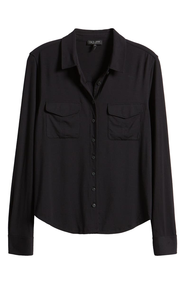 rag & bone Luca Long Sleeve Button-Up Shirt | Nordstromrack