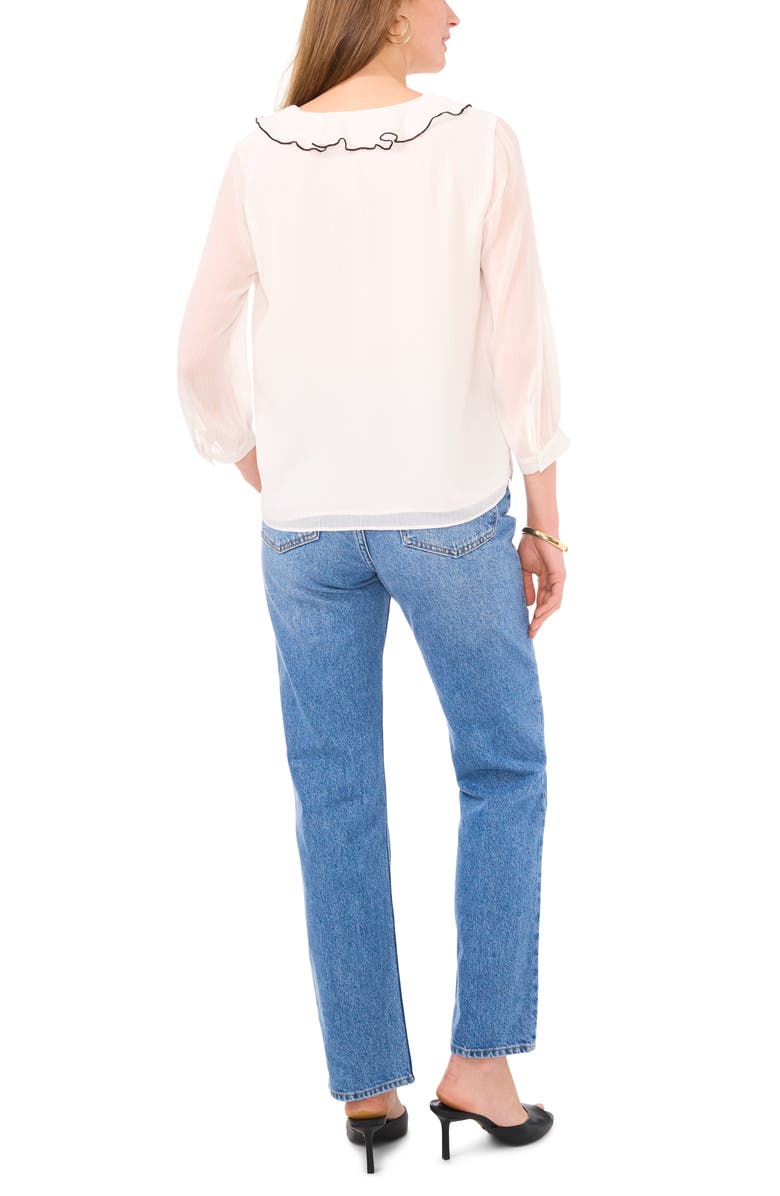 Vince Camuto Ruffle Front Top | Nordstromrack