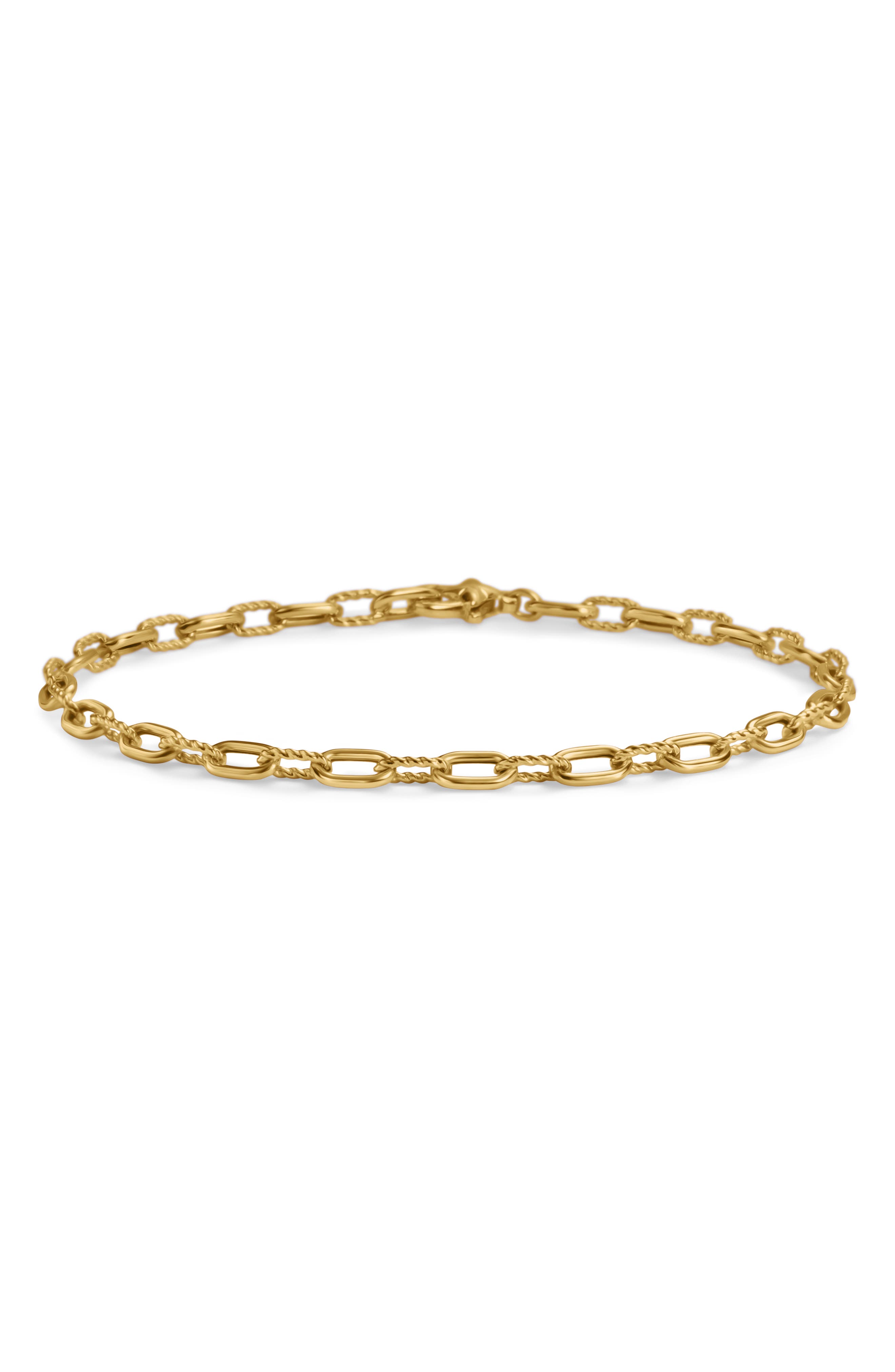David Yurman Madison Thin Bracelet in 18K Gold, 3mm | Nordstrom