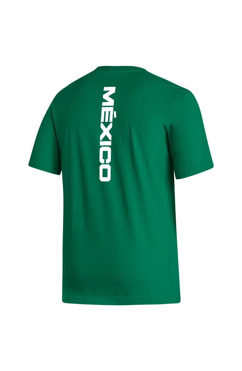 adidas Men's adidas Kelly Green Mexico National Team Vertical Back T ...