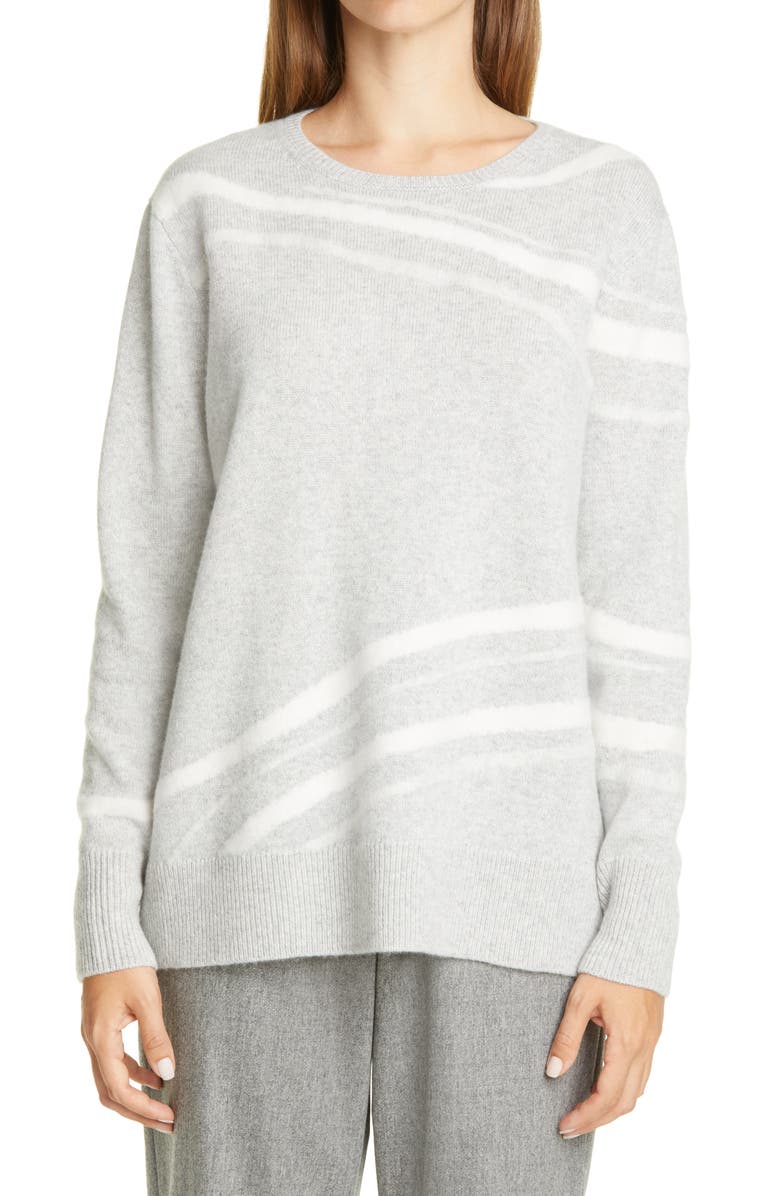 Lafayette 148 New York Needle Punch Cashmere Sweater | Nordstrom
