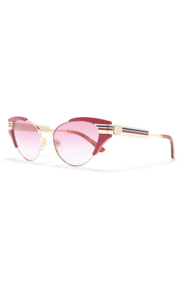 Gucci 55mm Cat Eye Sunglasses | Nordstromrack