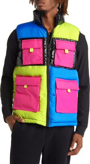 WeSC Colorblock Puffer Vest | Nordstrom