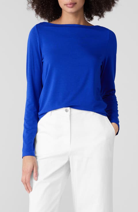 Women's Boat Neck Tops | Nordstrom