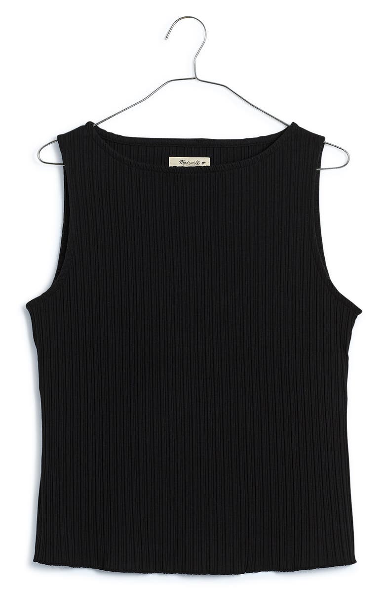 Madewell Rib Boat Neck Tank | Nordstromrack