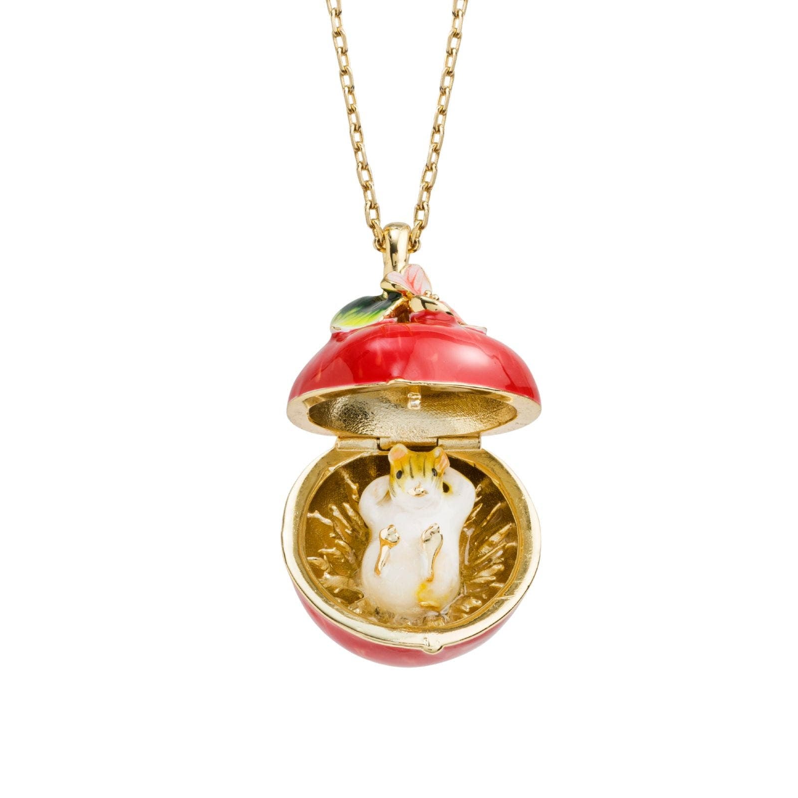 Bill Skinner Studio Apple Blossom & Mouse Locket | Nordstrom