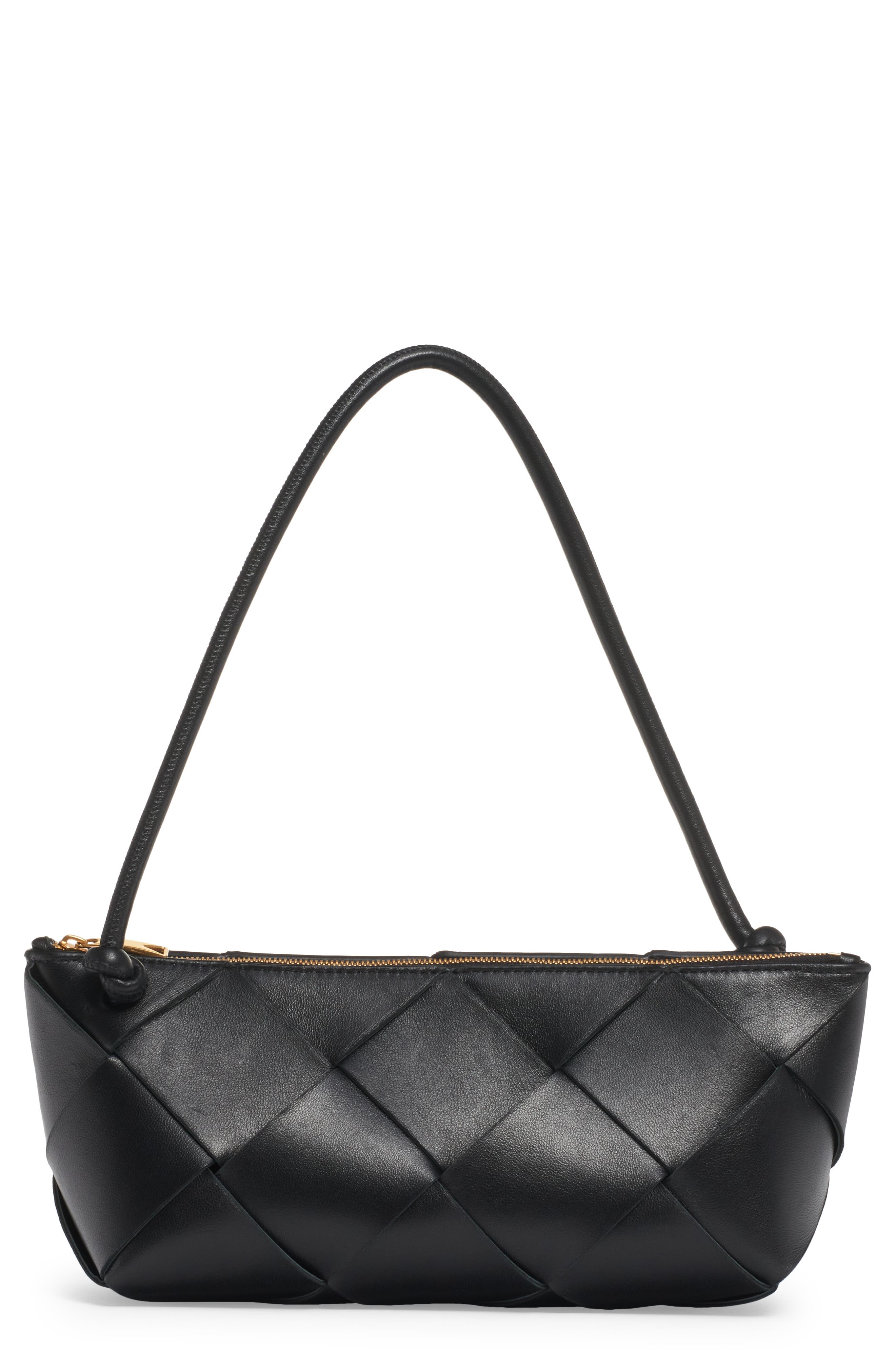 Bottega Veneta Exploded Intreccio Leather Shoulder Pouch | Nordstrom