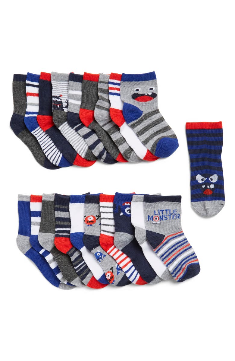 Capelli New York Assorted 20-Pack Crew Socks | Nordstromrack