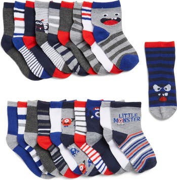 Capelli New York Assorted 20-Pack Crew Socks | Nordstromrack
