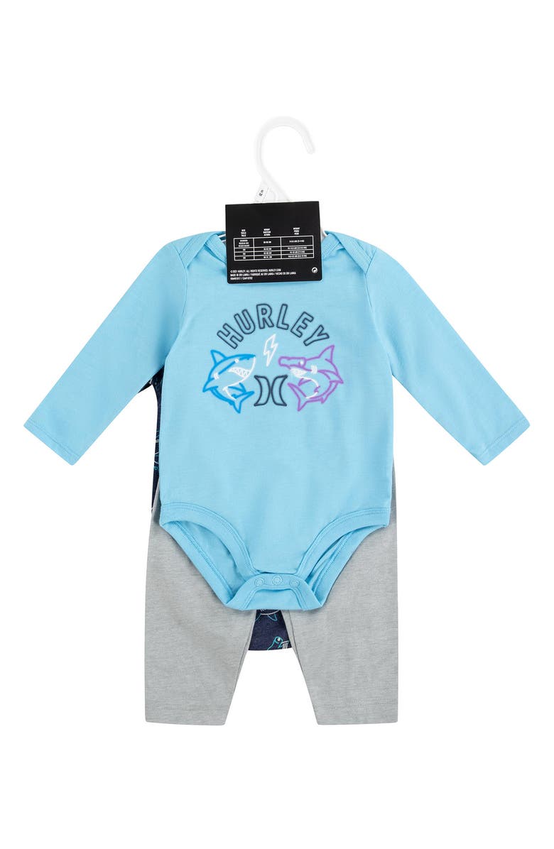Hurley 3-Piece Bodysuit & Pants Set | Nordstromrack