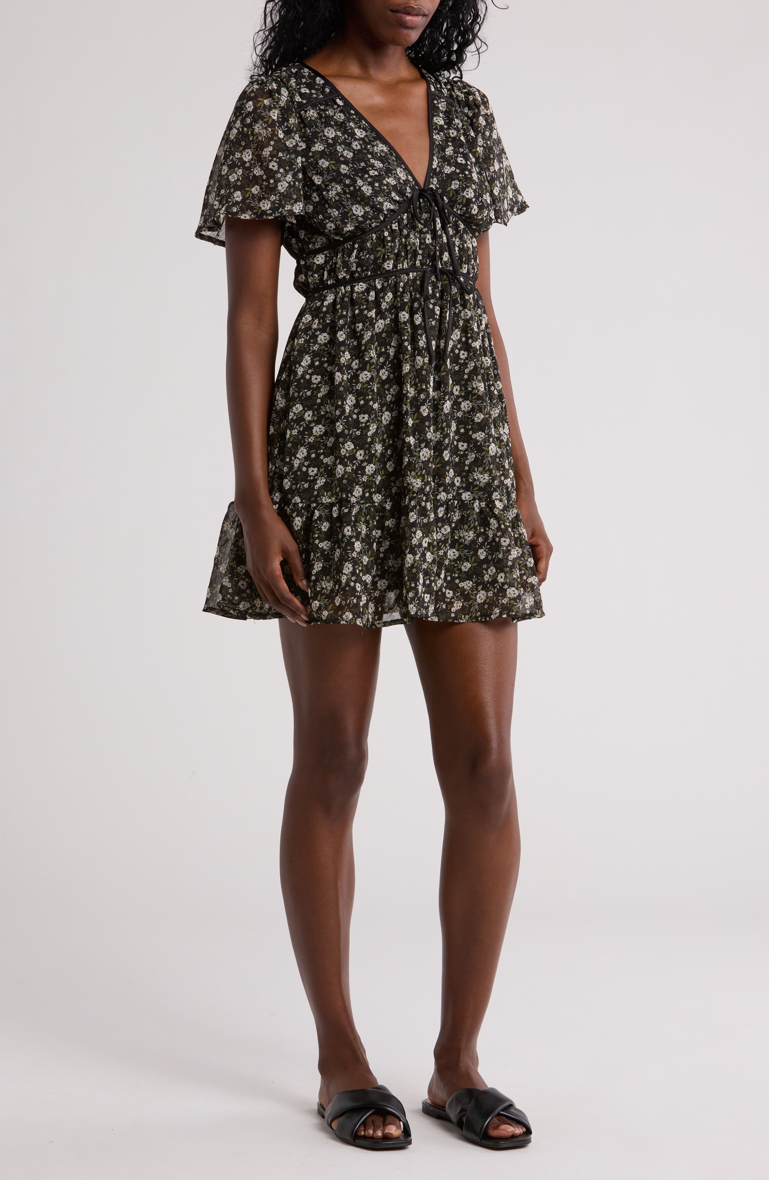 Blu Pepper Floral Minidress | Nordstromrack