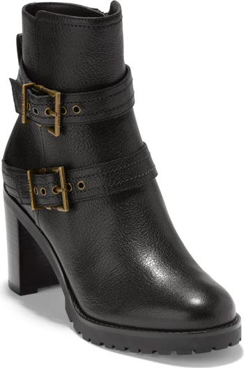 Cole Haan Foster Double Buckle Bootie (Women) | Nordstrom