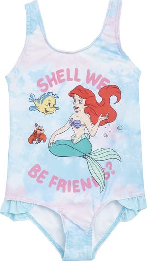 DREAMWAVE Kids' Ariel One-Piece Swimsuit | Nordstromrack