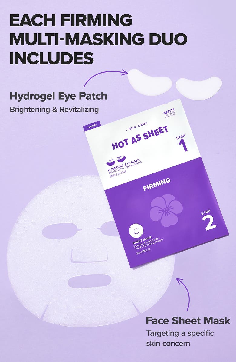 I DEW CARE Hot as Sheet Firming Eye & Face Mask Set | Nordstromrack
