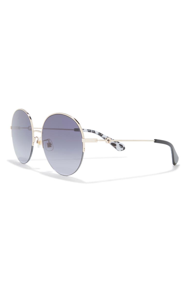 elliana 59mm gradient round sunglasses (Women) | Nordstromrack