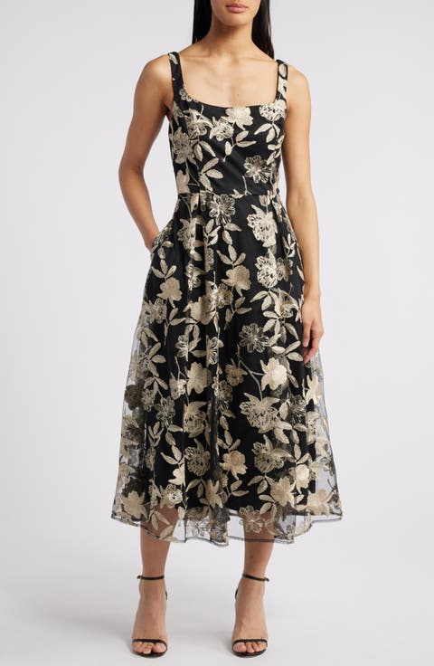 Midi Floral Dresses for Women