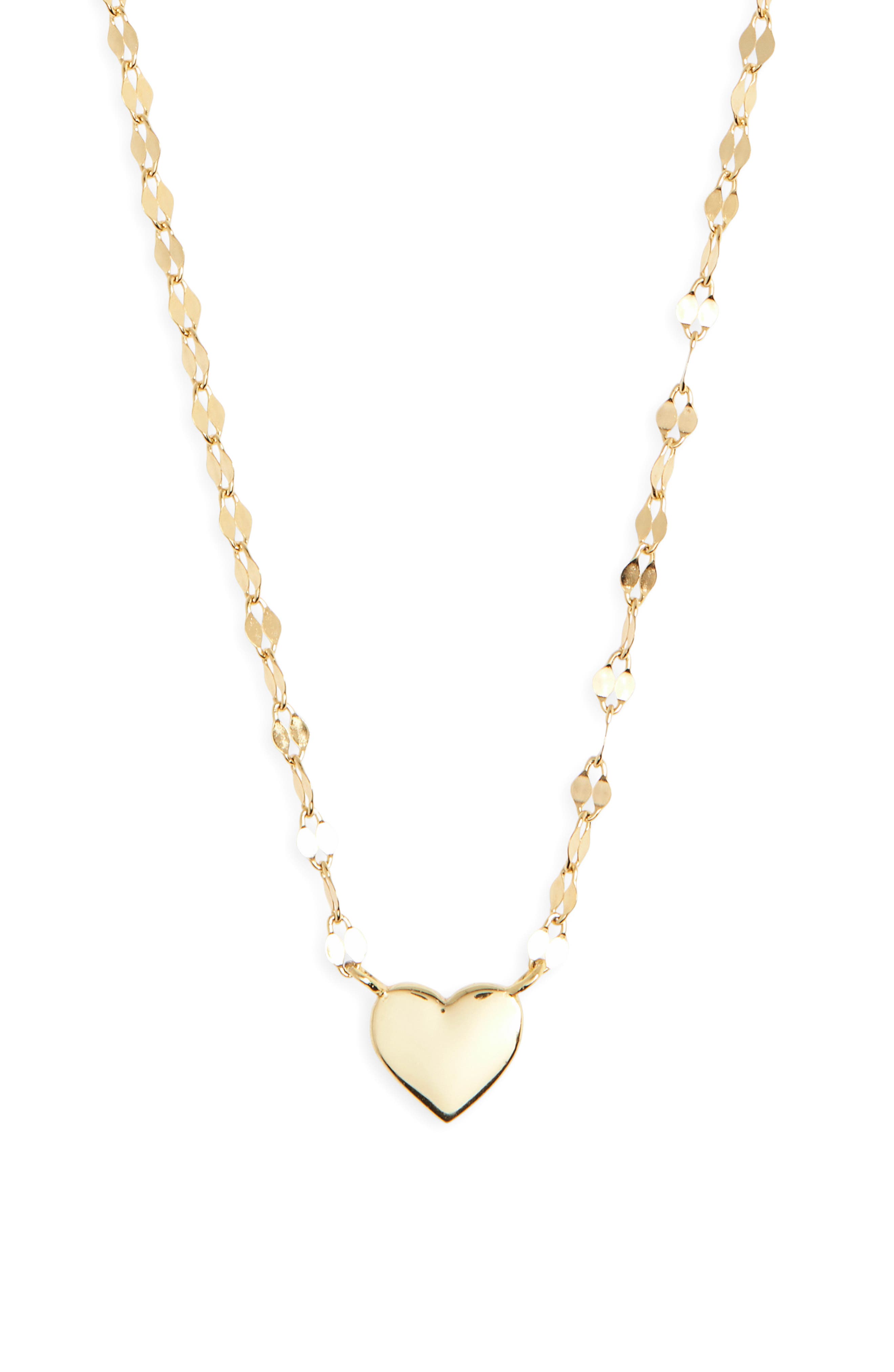 ARGENTO VIVO Heart Kiss Chain Necklace | Nordstromrack