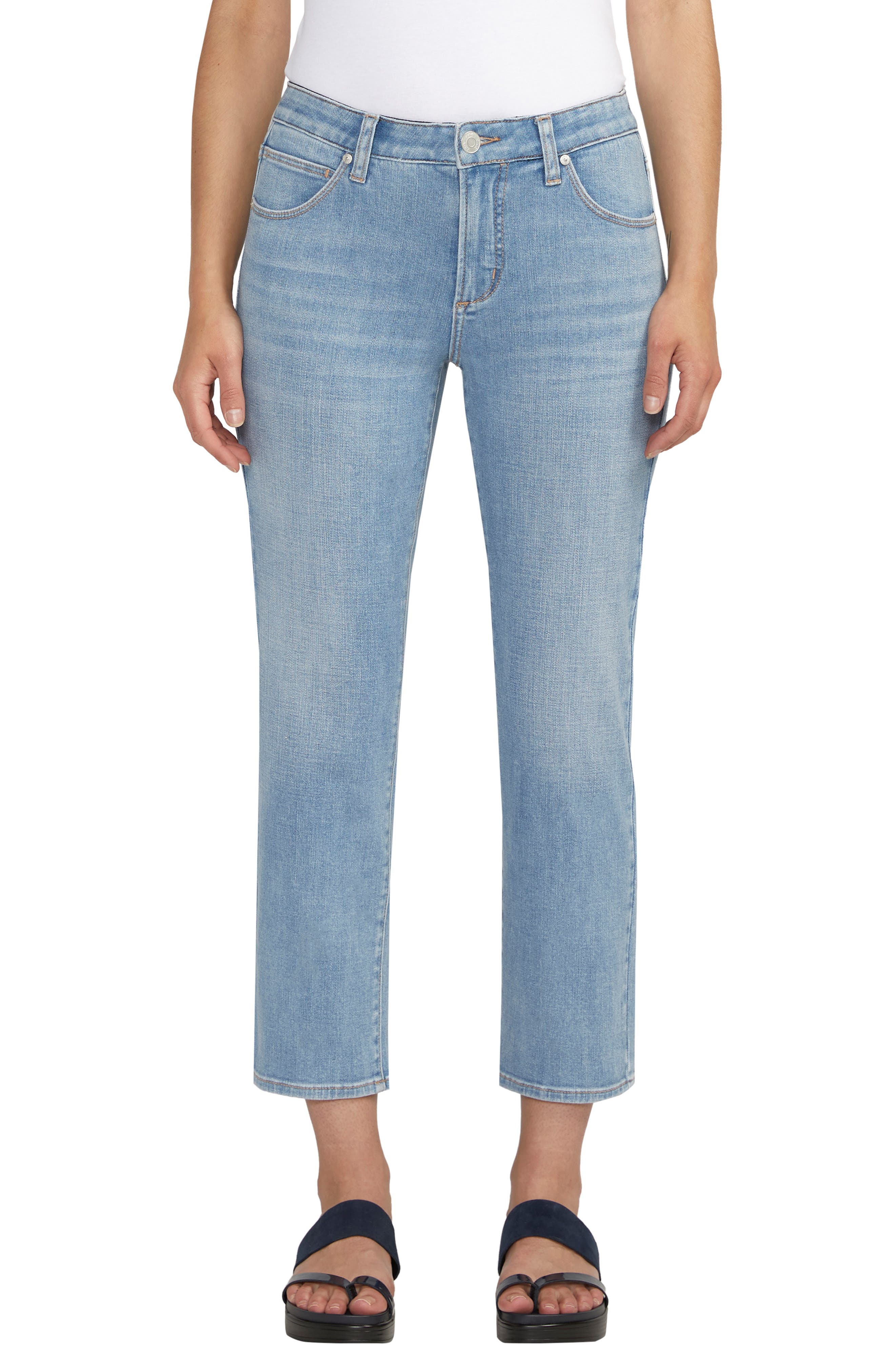 JAG Ruby Crop Straight Leg Jeans | Nordstromrack