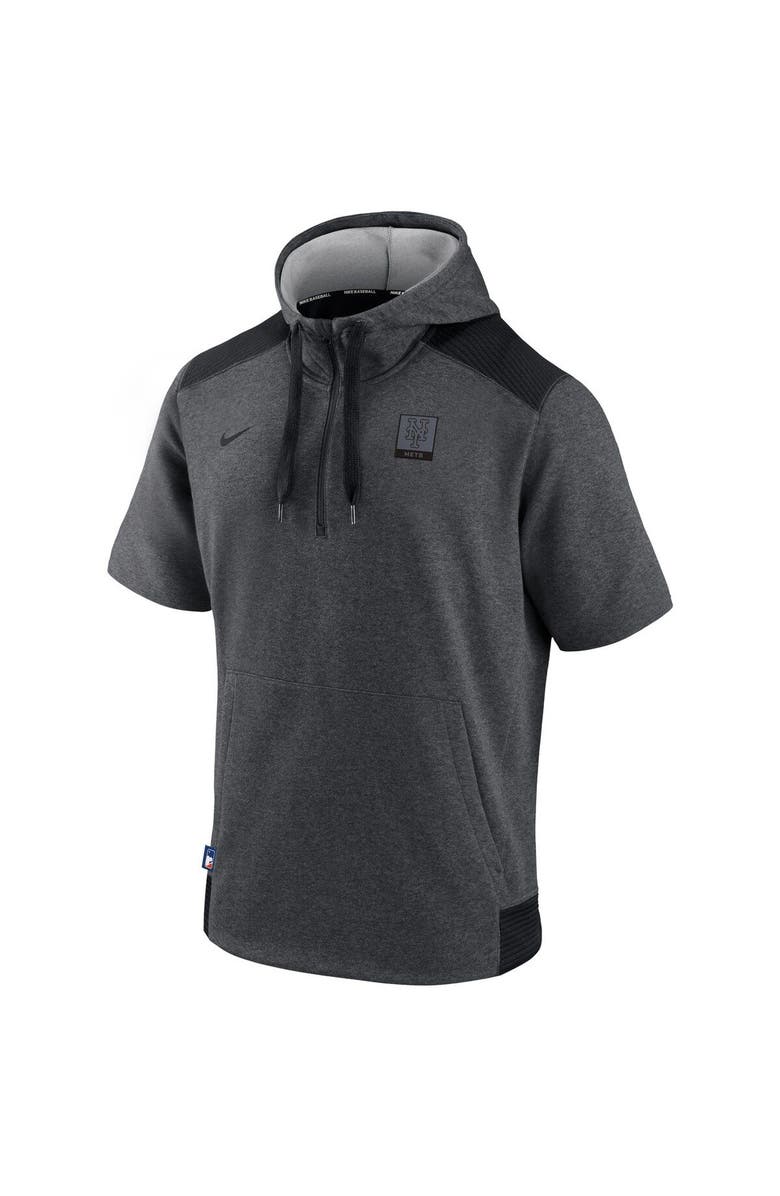 Nike Men's Nike Heathered Charcoal/Black New York Mets Authentic ...