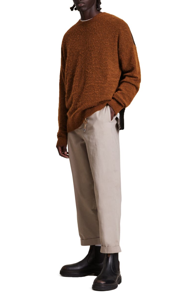 AllSaints Ewan Zigzag Back Sweater | Nordstromrack