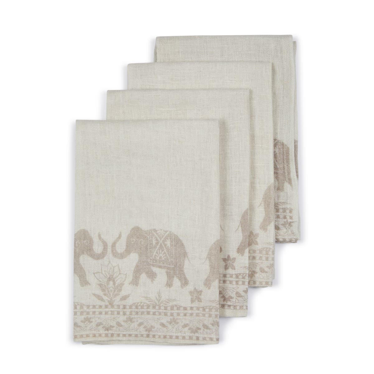 MAJKA Garden Elephant Napkins - Set of 4 | Nordstrom
