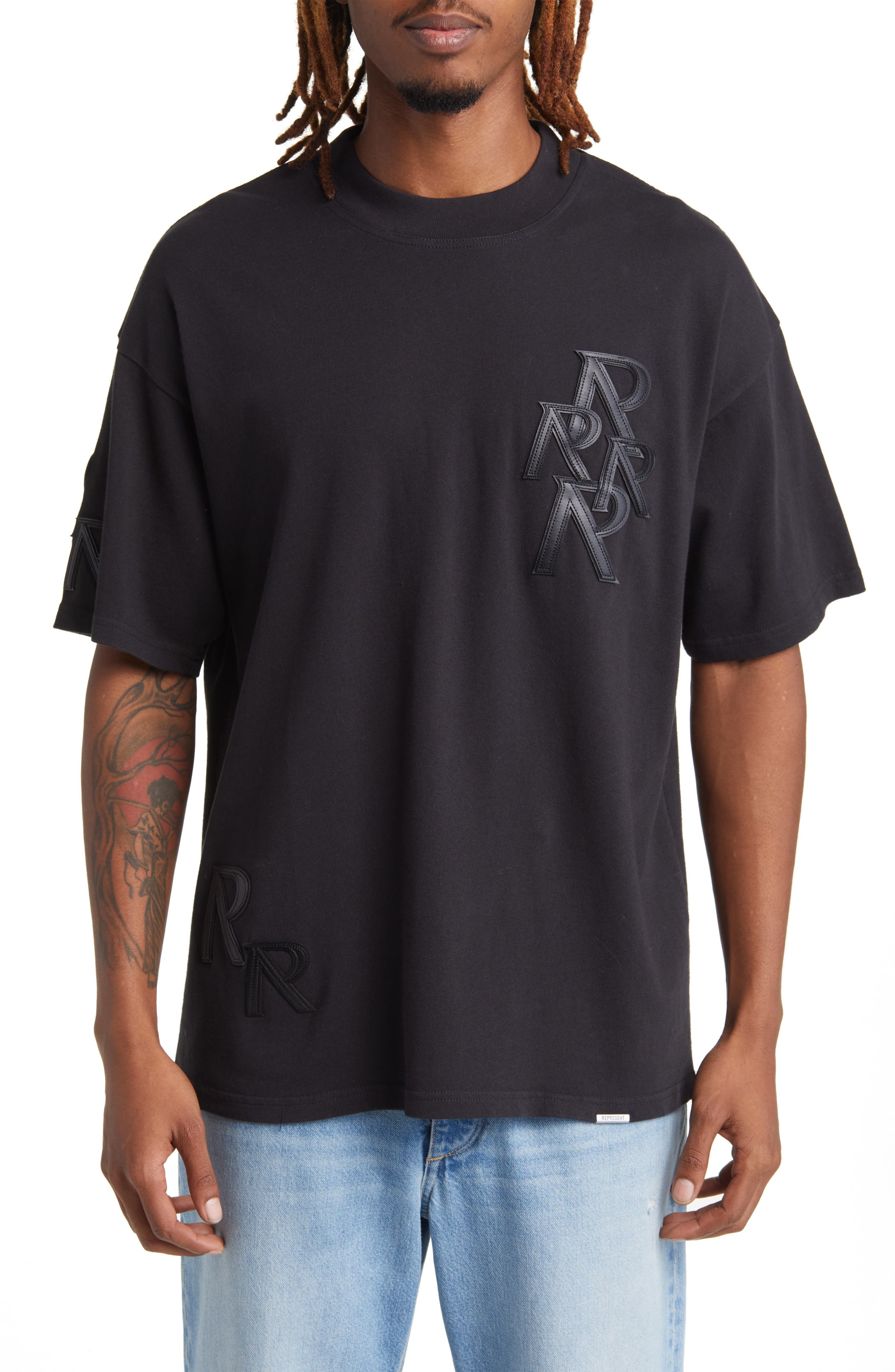 Represent Appliqué Initial T-Shirt | Nordstromrack