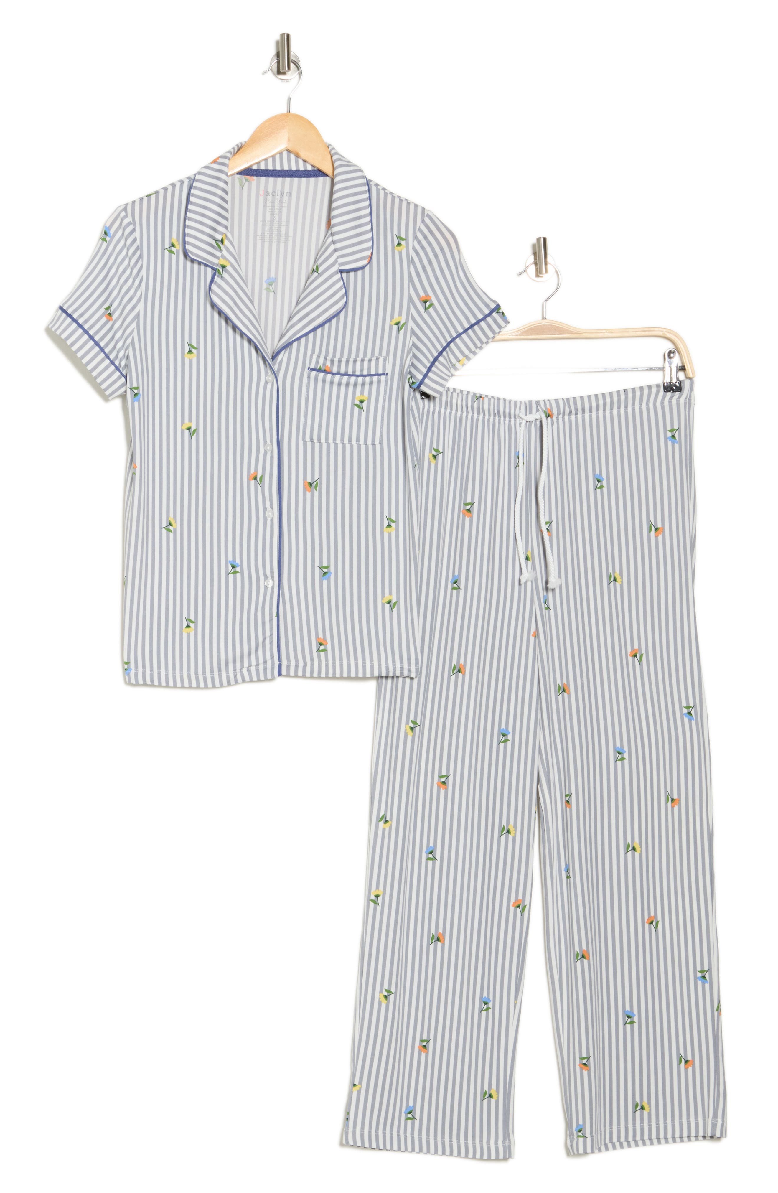JACLYN Notched Collar Pajamas | Nordstromrack